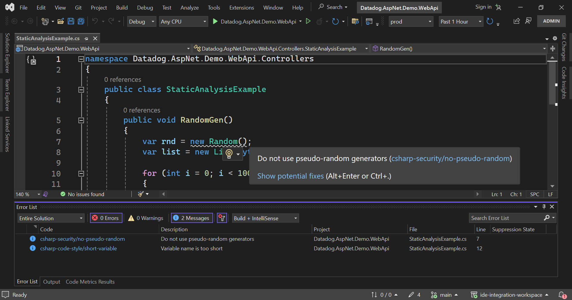 Datadog - Visual Studio Marketplace